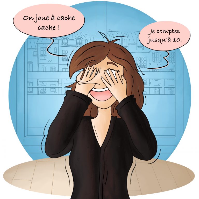 Jouer à cache-cache avec des enfants | Amandine Alezard